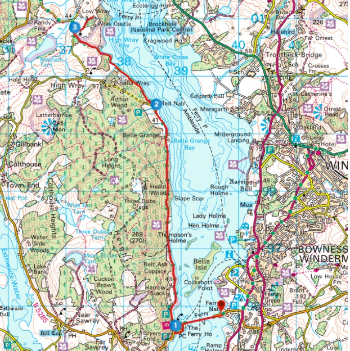 Wray Castle Route – Total Adventure Bikes